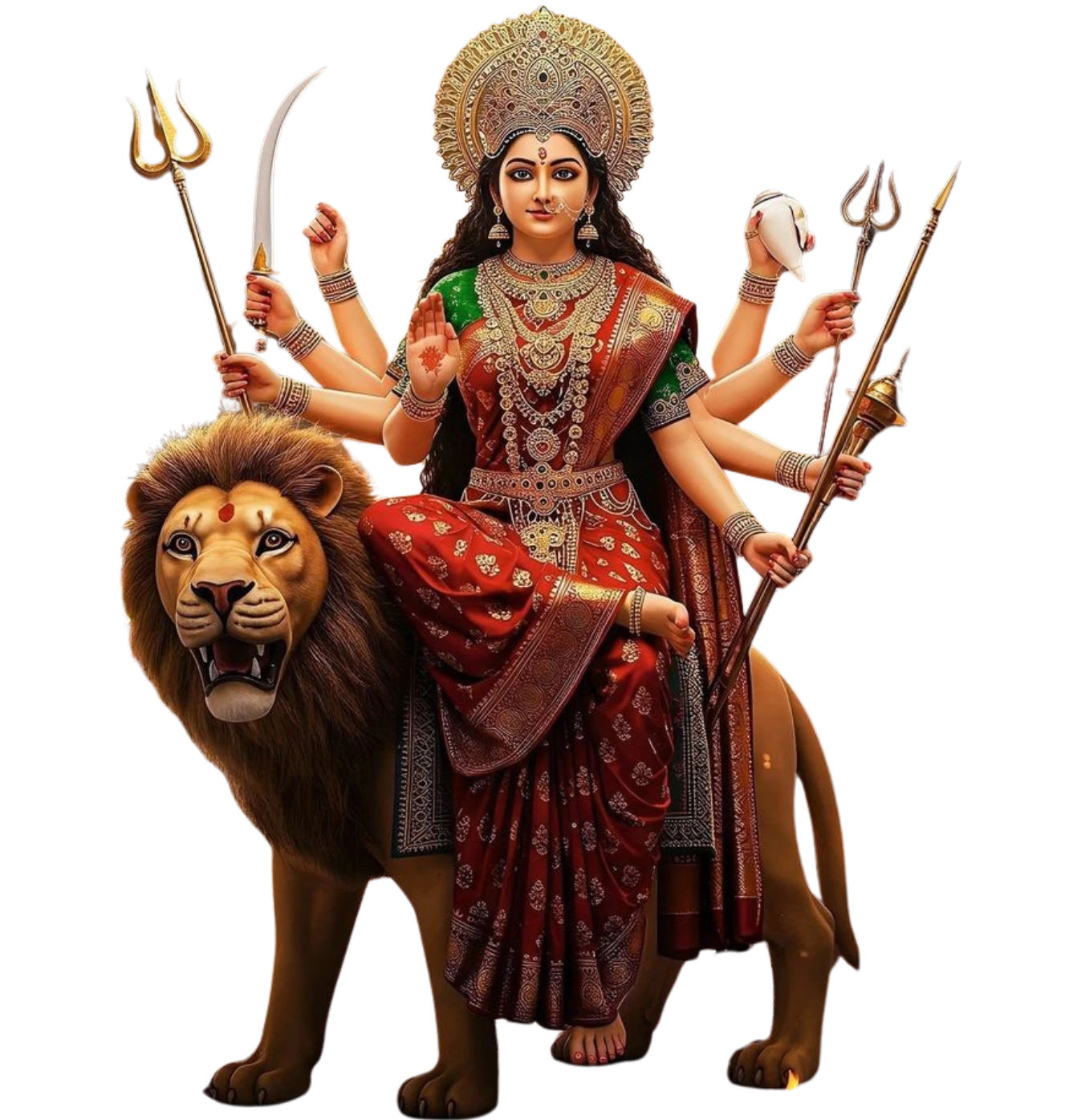 Durga Mata Temple in Texas | Kumkumaarchana & Navaratri Puja at Hari ...
